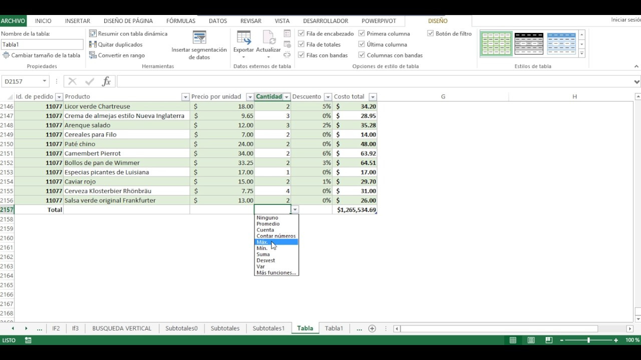 Cómo Crear y Aplicar un Estilo de Tabla Personalizado en Excel ...