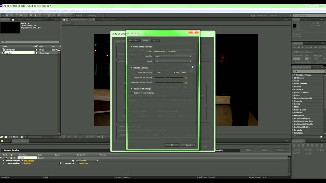 Cómo Renderizar un Video en After Effects CC - Fácil y Rápido | Mira ...