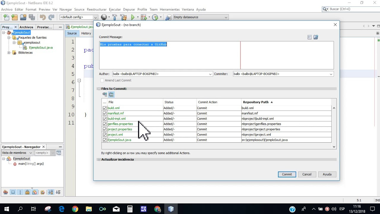 Cómo Subir un Proyecto Java Creado en NetBeans a Github - Fácil y ...