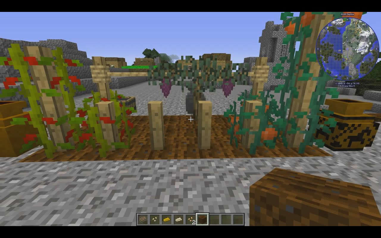 Cómo Plantar Tomates en Minecraft - Rustic mod Crafting (Ejemplo ...